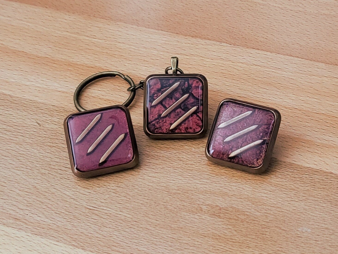 FFXIV Monk Job Icon Resin Pins and Keychains - Etsy