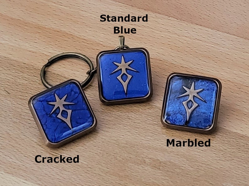 FFXIV Dark Knight Job Icon Resin Pins and Keychains - Etsy