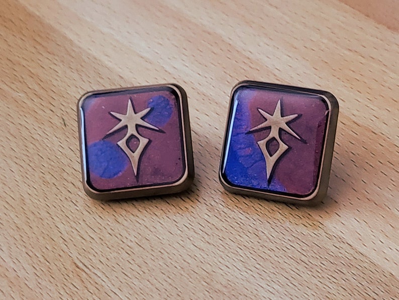 FFXIV Dark Knight Job Icon Resin Pins and Keychains - Etsy