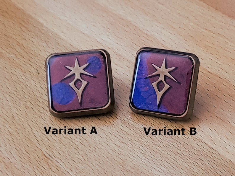 FFXIV Dark Knight Job Icon Resin Pins and Keychains - Etsy
