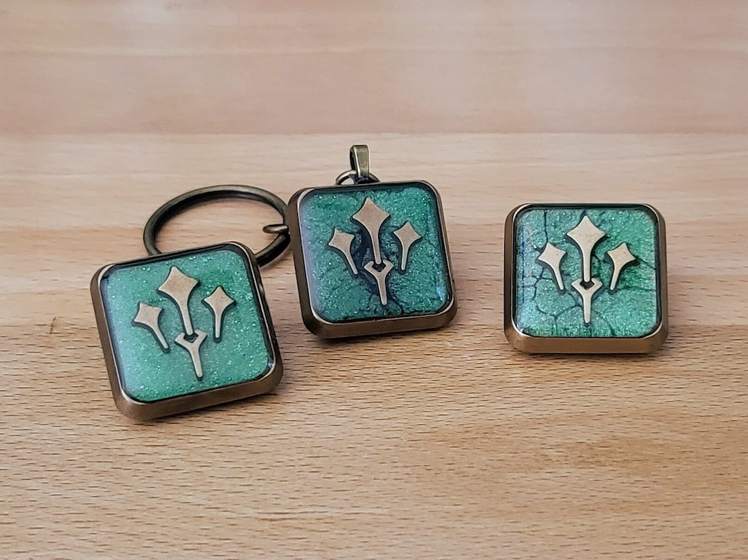 FFXIV Sage Job Icon Resin Pins and Keychains - Etsy