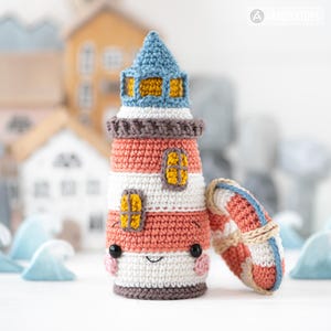 5-in-1 Lighthouse Island Crochet Pattern “mini Kingdom” Collection by ...