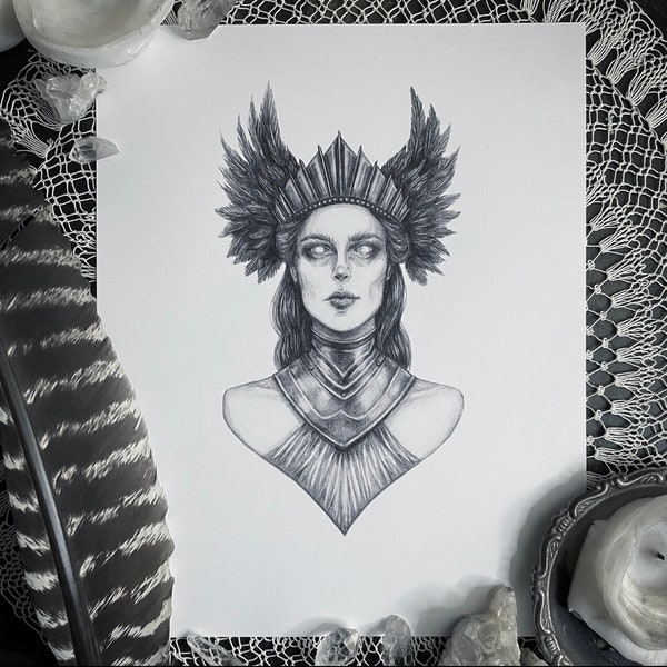 Athena Art Print - Etsy