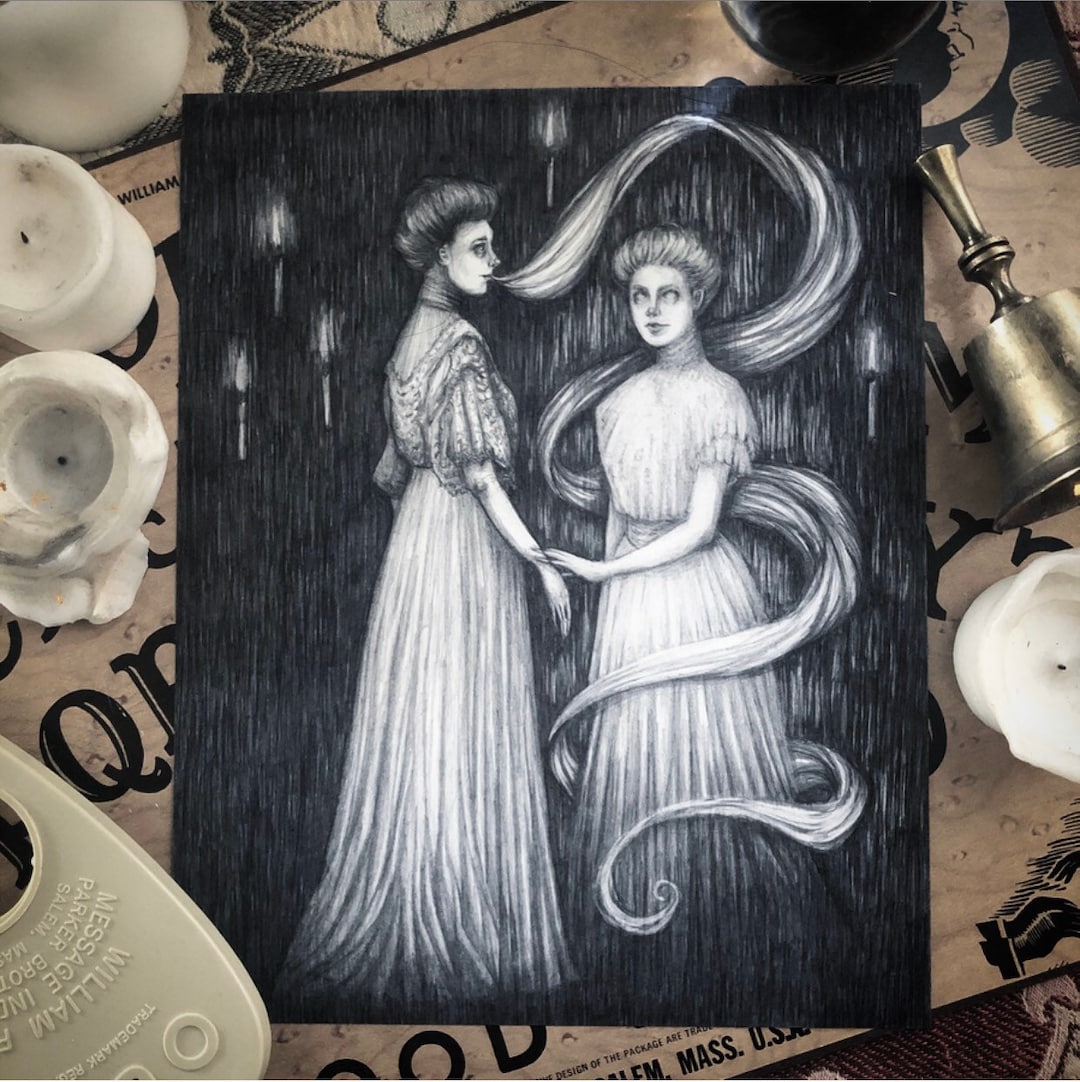 Summoning Specters - Fine Art Print - Victorian Spiritualism ...