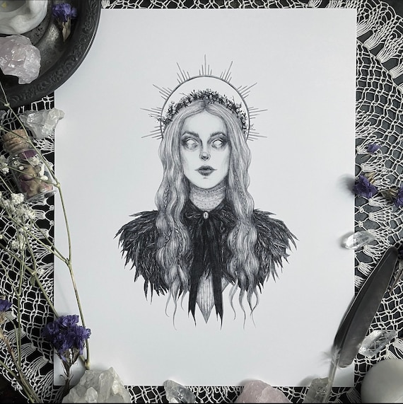 Freya Fine Art Print Norse Goddess of Love Beauty | Etsy