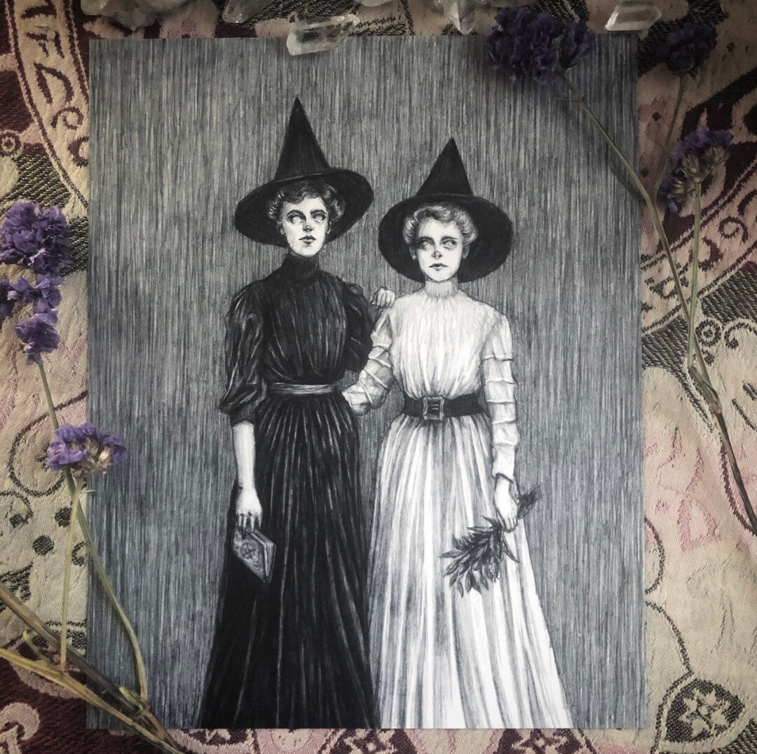 The Blood of the Covenant Fine Art Print Sister Witches Witch Art ...