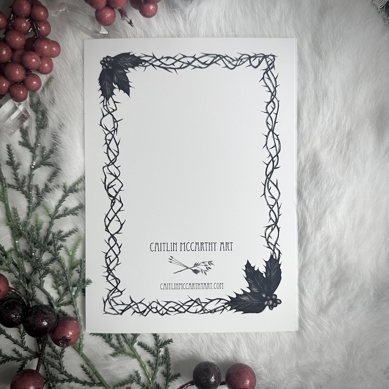 Greetings From Krampus - Holiday Card - Yule Monster - Winter Solstice ...