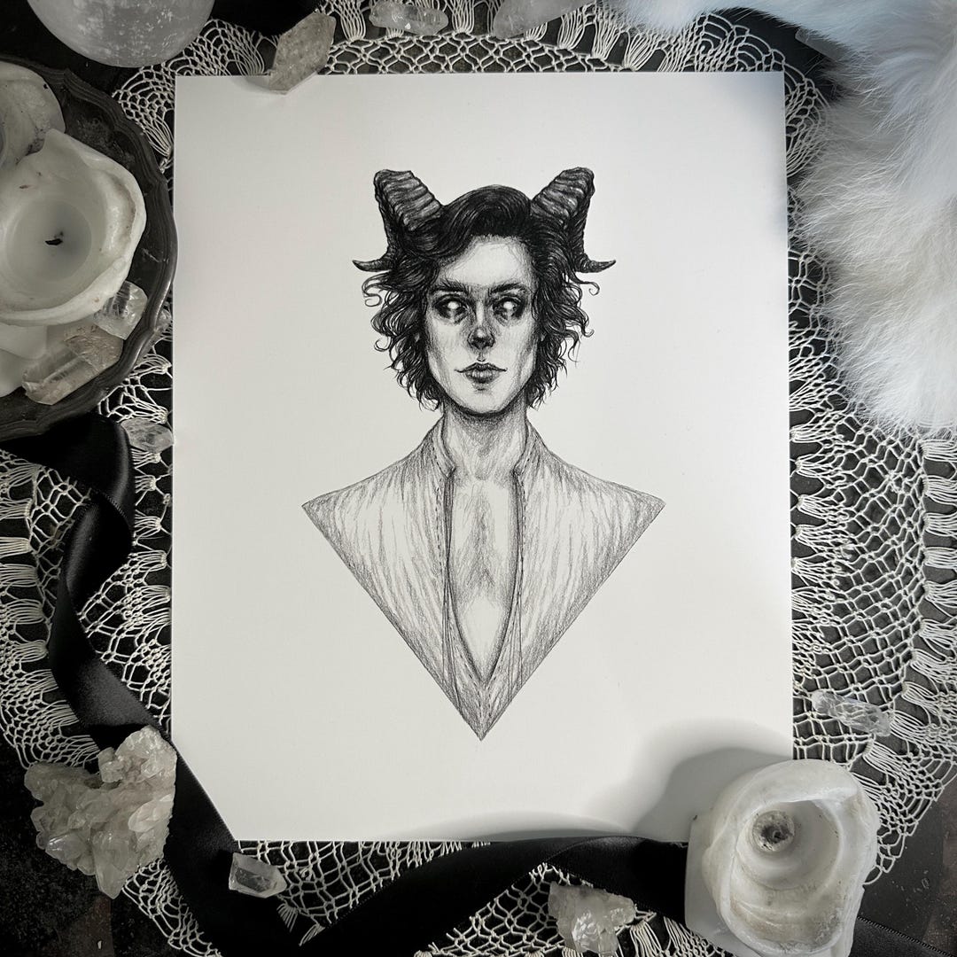 Pan - Fine Art Print - Greek God of the Wild, Nature, Fertility ...