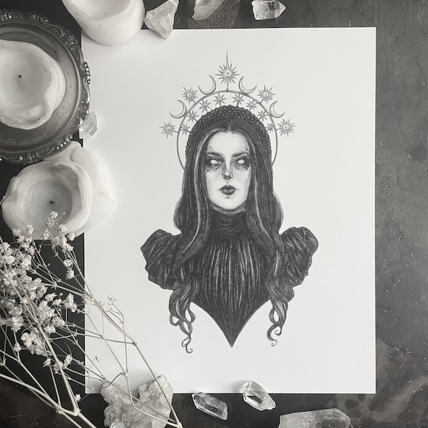 Night Goddess - Etsy