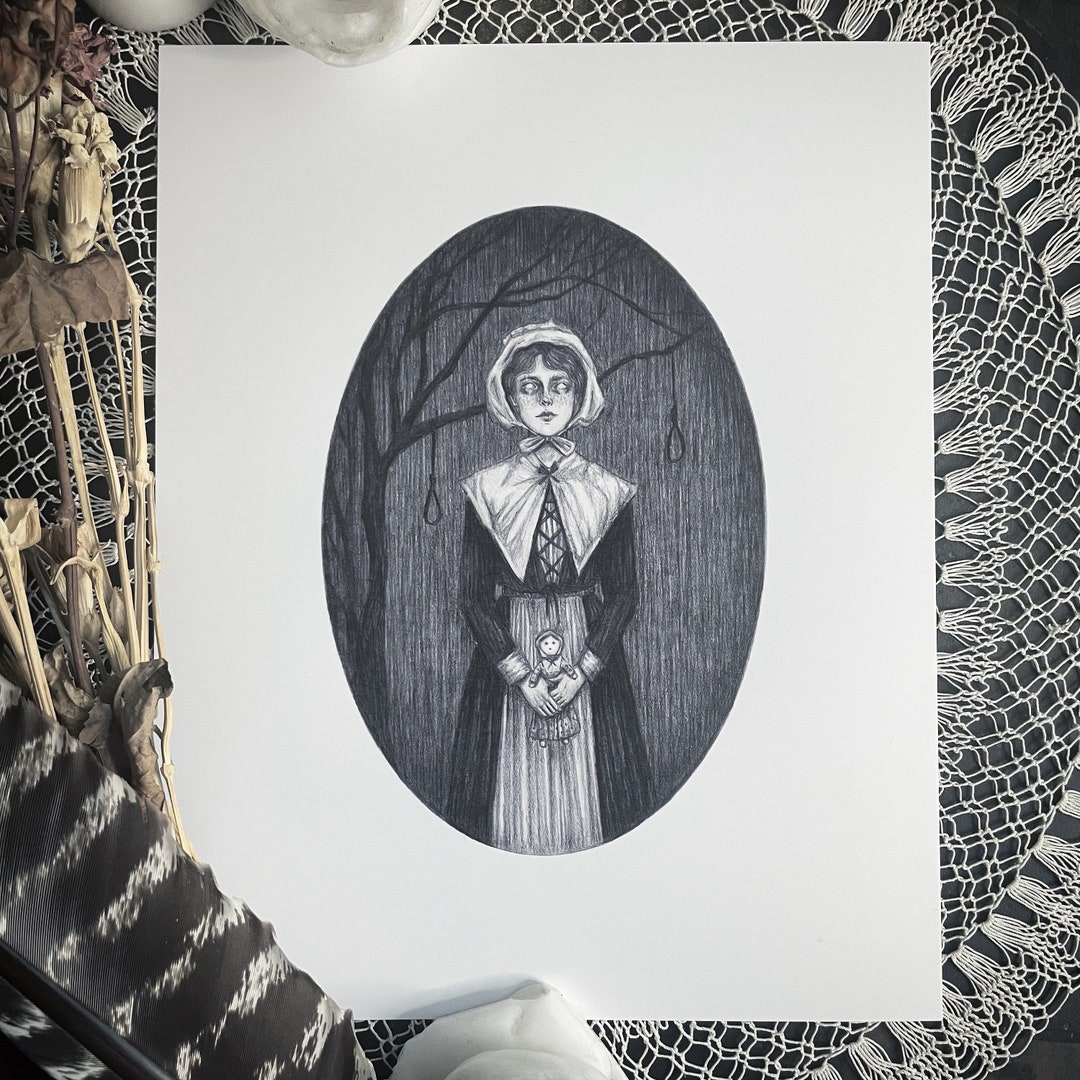The Poppet - Fine Art Print - Salem Witch Trials - the Crucible - Dark ...