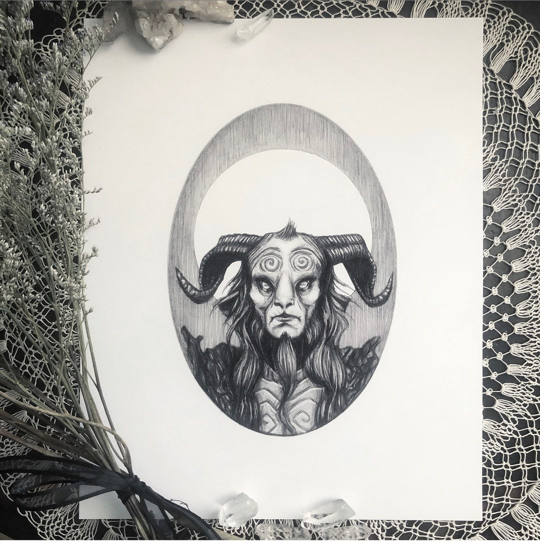 The Faun - Fine Art Print - Pan’s Labyrinth - Guillermo Del Toro ...