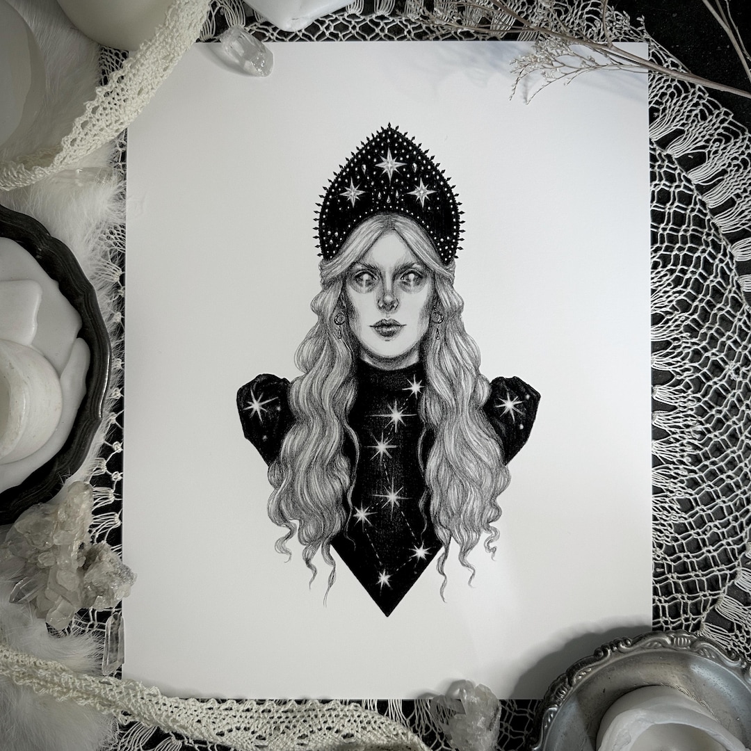 Zorya - Fine Art Print - Slavic Goddess & Personification of the Dawn ...