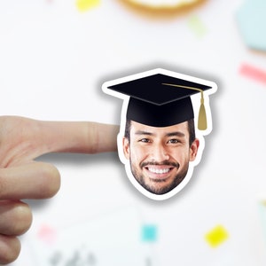 Graduation Face Stickers | Photo Party Favors |graduation Party | Table ...