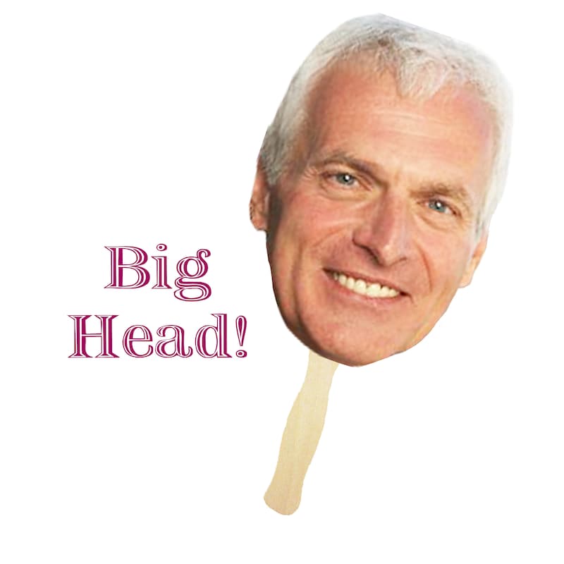 Head on a Stick - Etsy