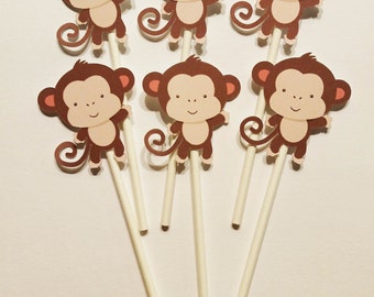 Monkey topper | Etsy