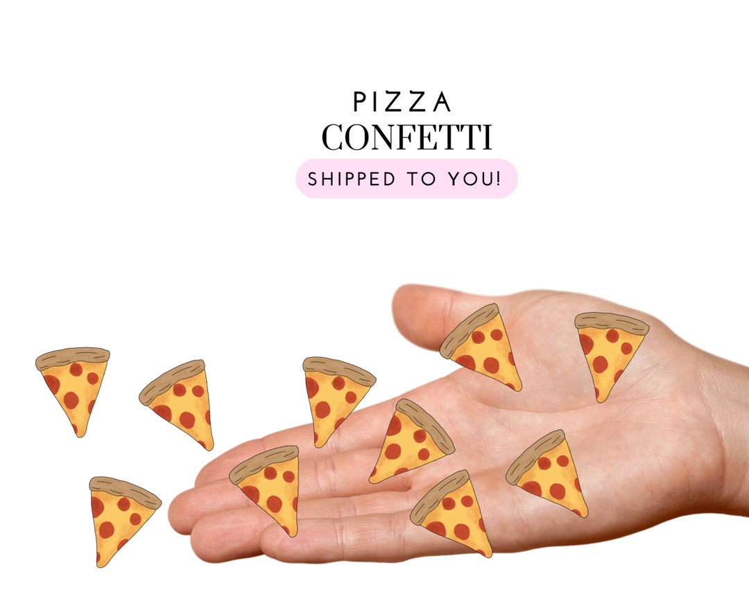Pizza Confetti, Pizza Party Decorations, Culinary School Graduation ...