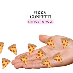 Pizza Confetti, Pizza Party Decorations, Culinary School Graduation ...