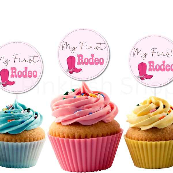 Pink Cowboy Boot Cake Topper - Etsy