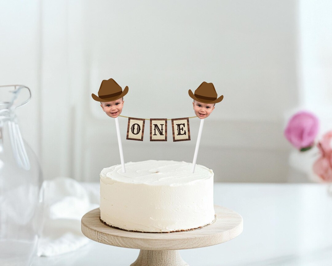 Rodeo Cake Topper | First Rodeo Cake Topper | Cowboy Party Decorations ...