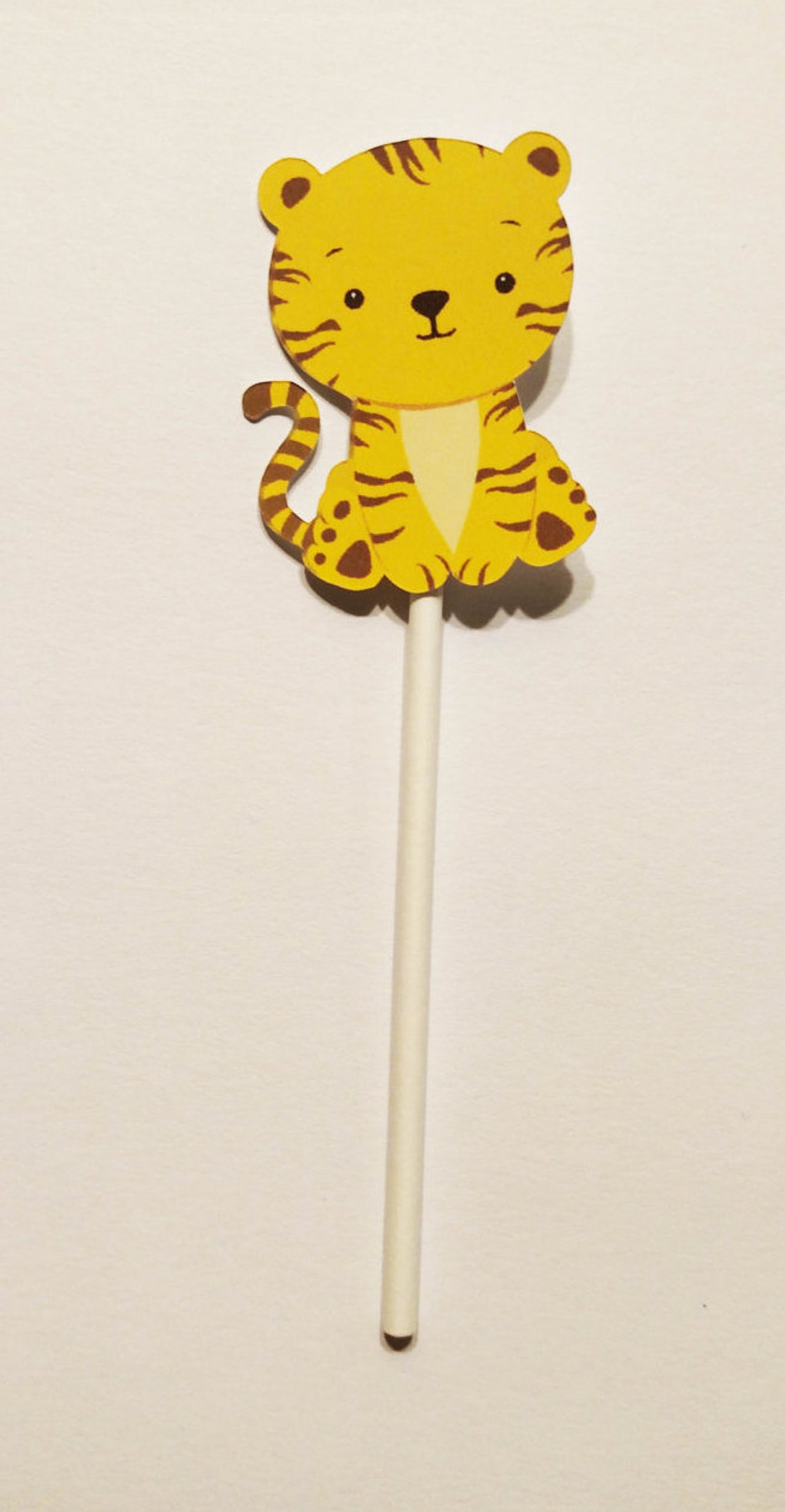 Tiger Cupcake Toppers for Baby Shower or Birthday Party 12 - Etsy