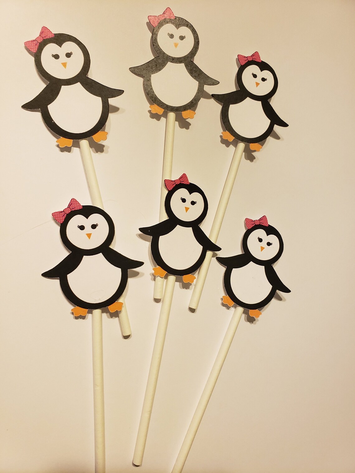 Penguin Cupcake Toppers for Birthday Party or Baby Shower 12 - Etsy