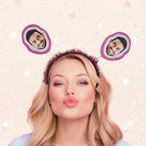 Custom Headband for Bachelorette Party| Funny Face Party Decorations ...