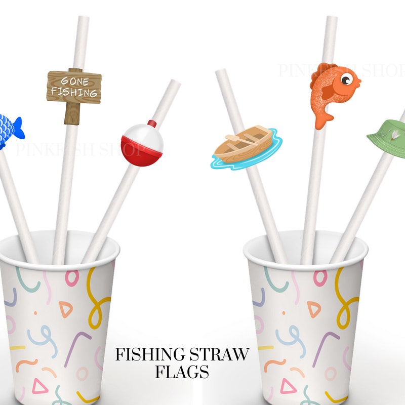 Themed Straws - Etsy