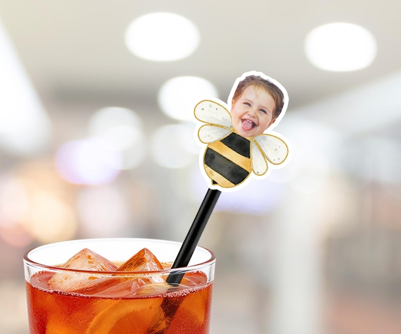 1st Bee Day Banner | Personalized Photo Honey Bee Garland and Party ...