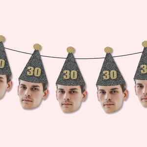 Custom Birthday Sign | 30th Birthday Banner | Cheers to 30 Years Banner ...