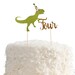 Dinosaur Birthday Cake Topper - 1st Birthday First, Bday, Cake Smash ...