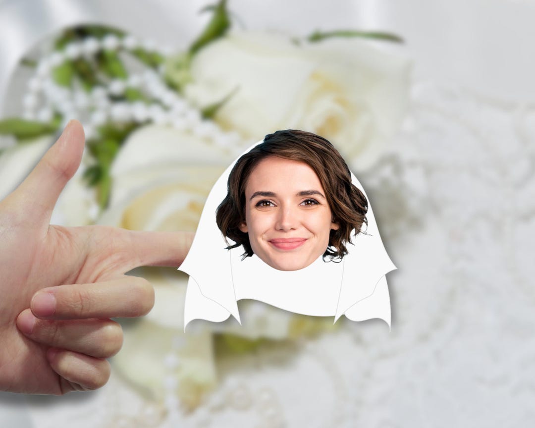 Bride Stickers Customized With Photo | Bachelorette Party Decorations ...