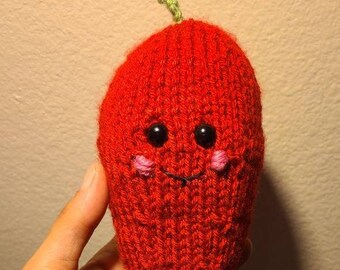 Red Pepper Plush - Etsy