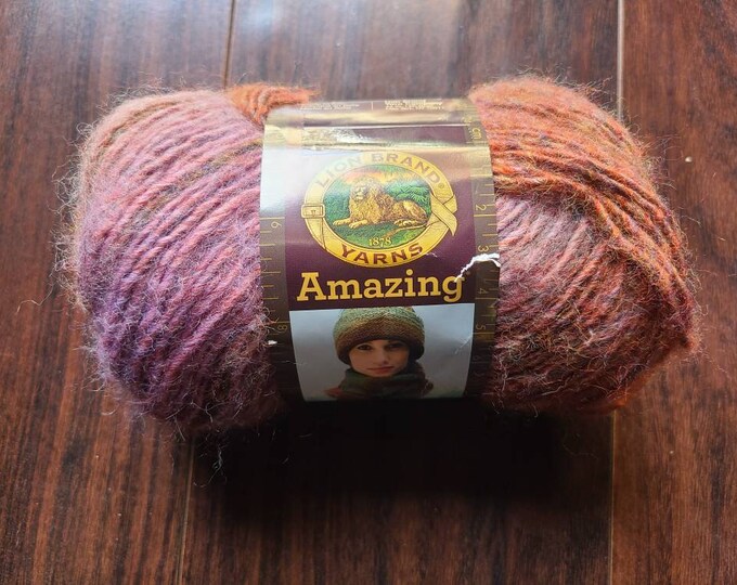 Lionbrand Amazing Yarn, Joshua Tree, Brand New, Ready to Ship - Etsy