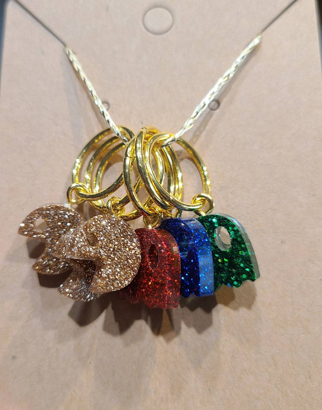 Resin Stitch Pacman Inspired - Ready to Ship - Etsy