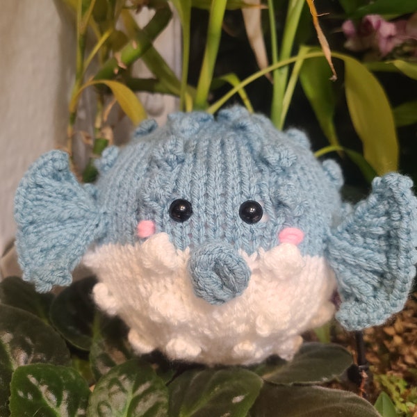 Puffer Fish Plush - Etsy