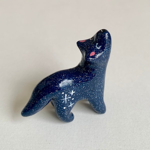Wolf Figurine - Etsy