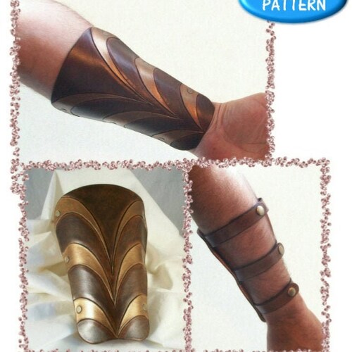 PATTERN Archery Arm Guard PDF Pattern for Leather | Etsy