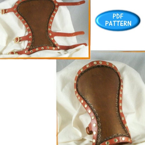 PATTERN Framed Archery Arm Guard Leather Pattern PDF - Etsy
