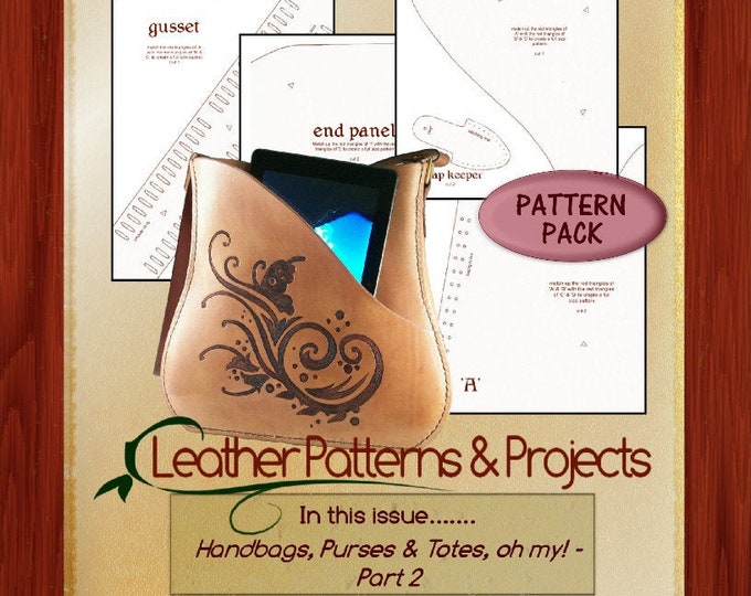 Leather Patterns for everyone by leatherpatternstore on Etsy