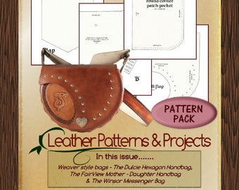 Leather Projects Patterns | Etsy