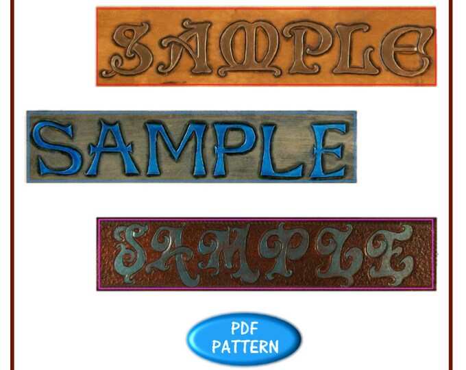 Leather Patterns for everyone by leatherpatternstore on Etsy