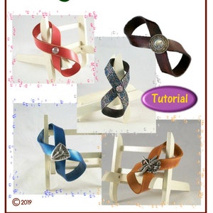 TUTORIAL - Bow Barrettes - Stick Barrette Tutorial for Leather - PDF ...