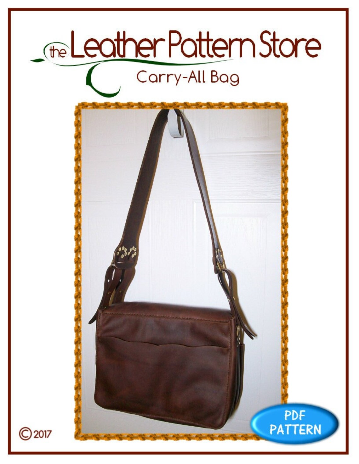 PATTERN Carry-all Bag Leathercraft Pattern PDF Download - Etsy