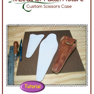 TUTORIAL Scissors Case Tutorial make a custom case PDF | Etsy