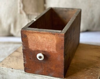 Primitive Drawer Box | Etsy