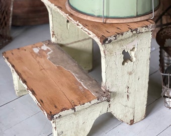 Antique Primitive Bench | Etsy