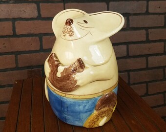 Mouse cookie jar | Etsy