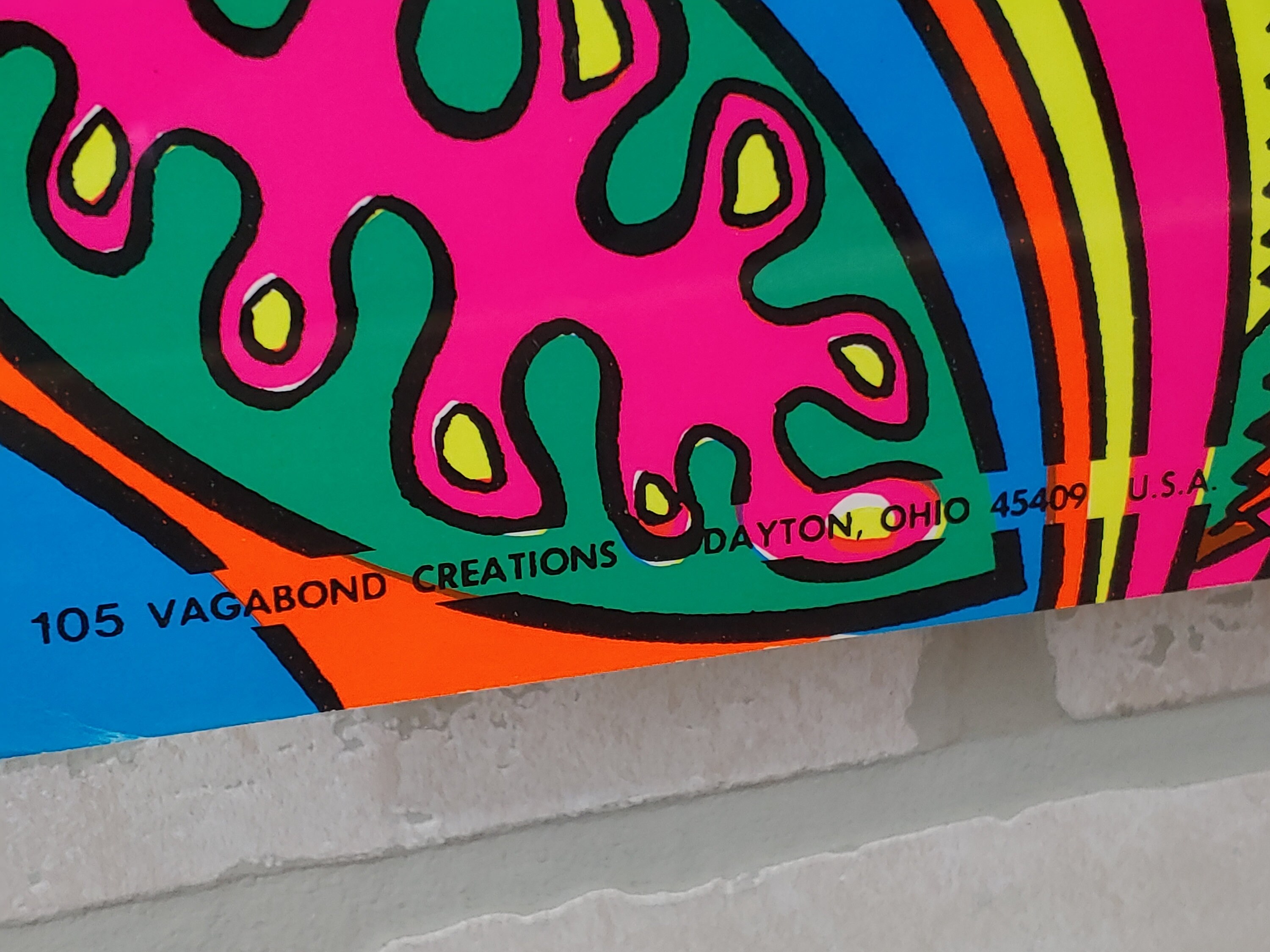 1970s Vintage Blacklight Poster Psychedelic Women's Liberation LIB ...
