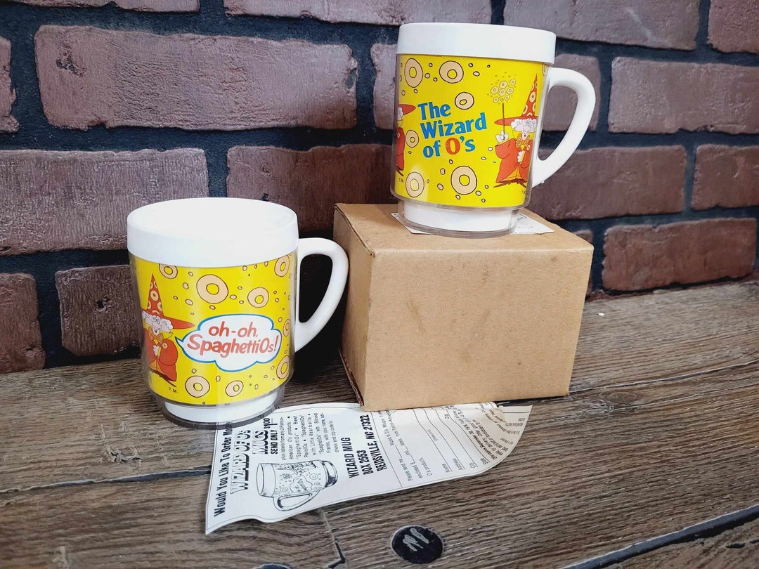 Pair of Vintage Uh Oh Spaghetti' O's Cup - Etsy