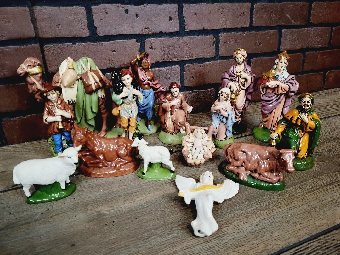 Gorgeous 15 Piece Large Holland Mold Nativity Set - Etsy